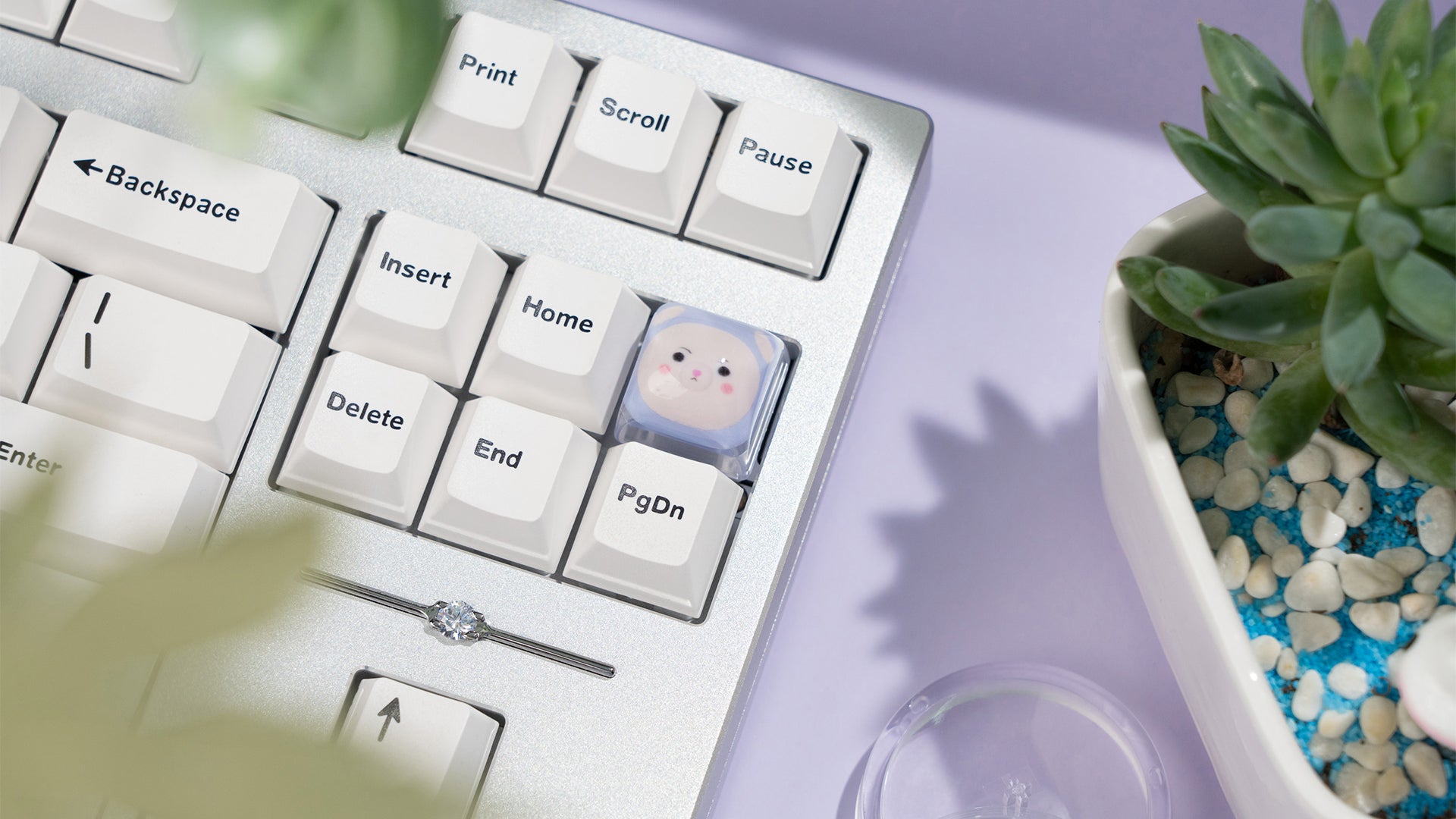 [In-Stock] Resin Bear Novelties Keycap