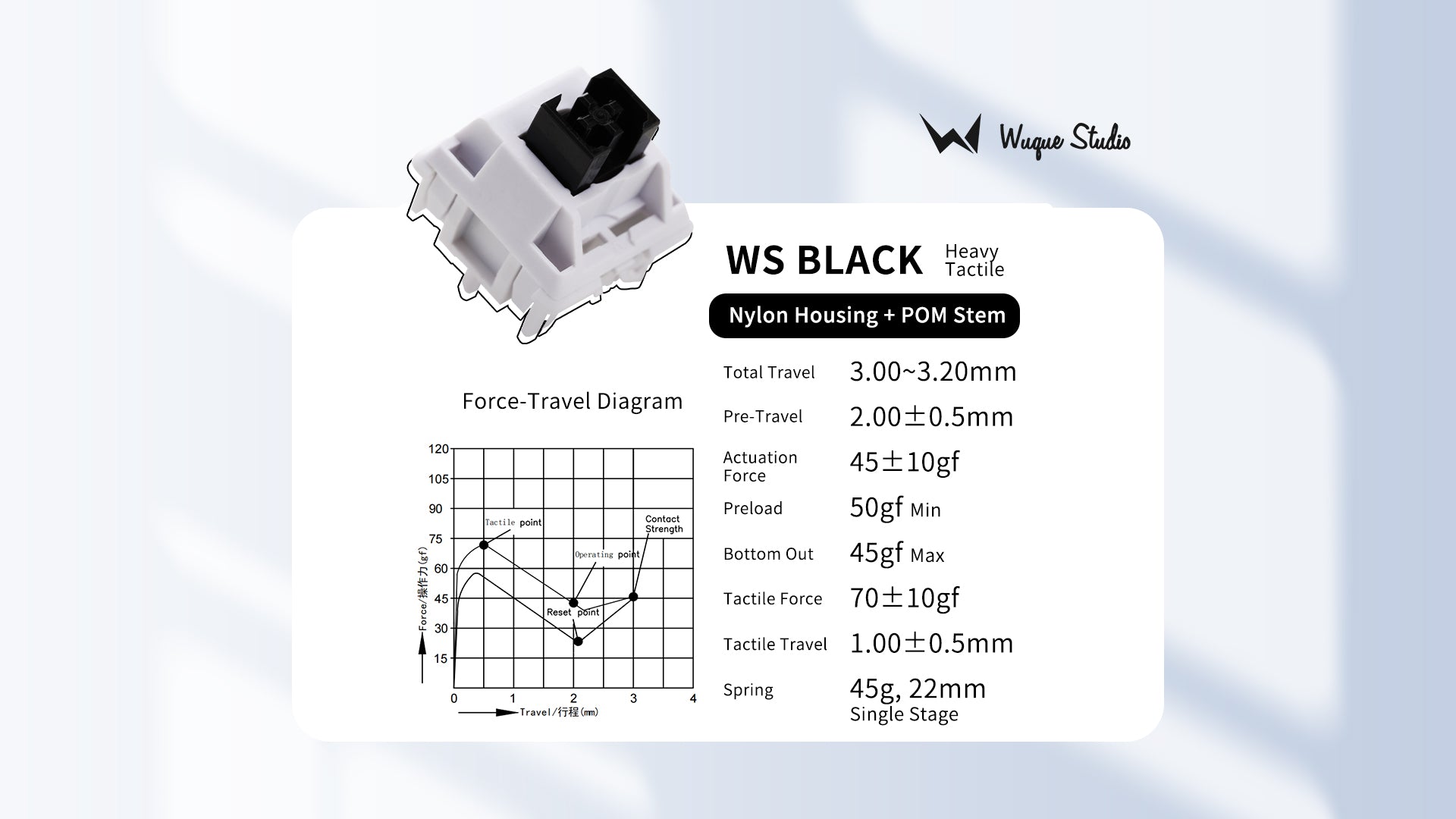 WS Heavy Tactile Switch